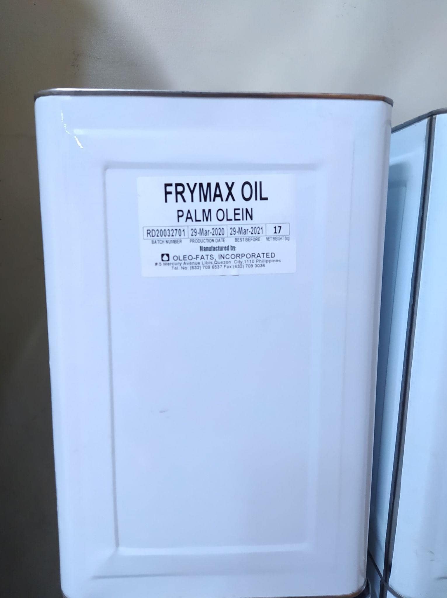 Frymax Oil – Jibi Inc